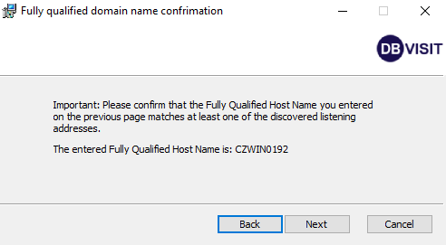 Installation – Dbvisit Support