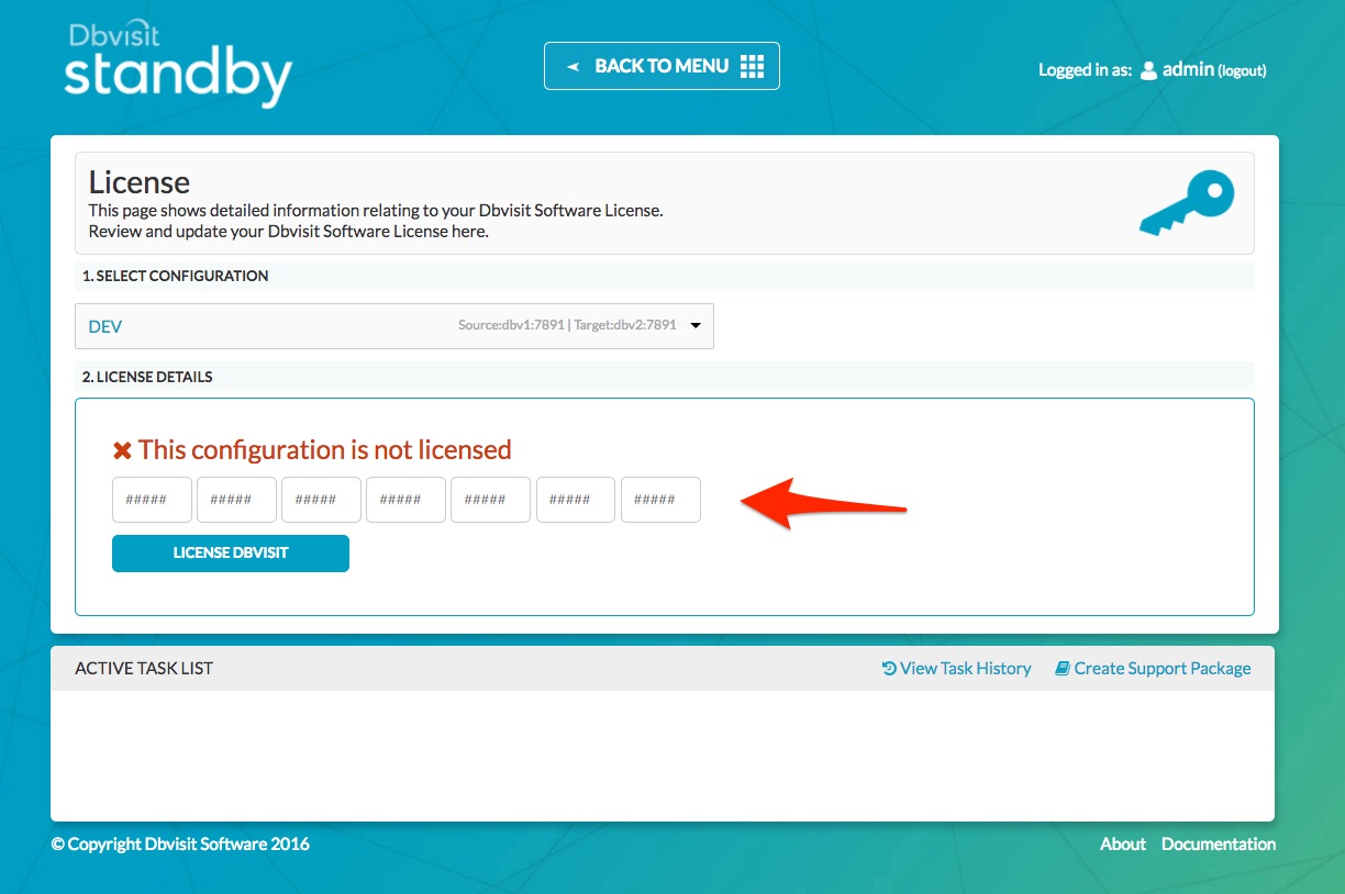 Dbvisit Standby License – Dbvisit Support