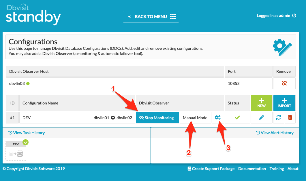 Automatic Failover - Dbvisit Observer – Dbvisit Support