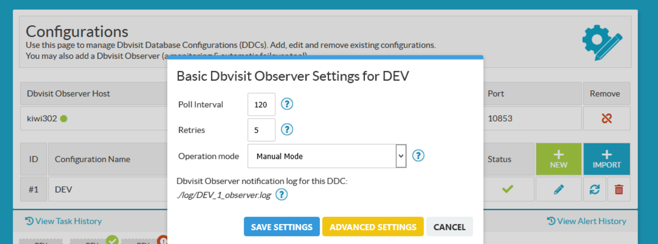 Automatic Failover - Dbvisit Observer – Dbvisit Support