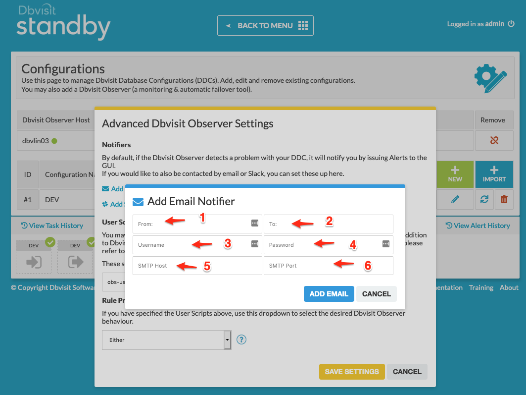 Automatic Failover - Dbvisit Observer – Dbvisit Support
