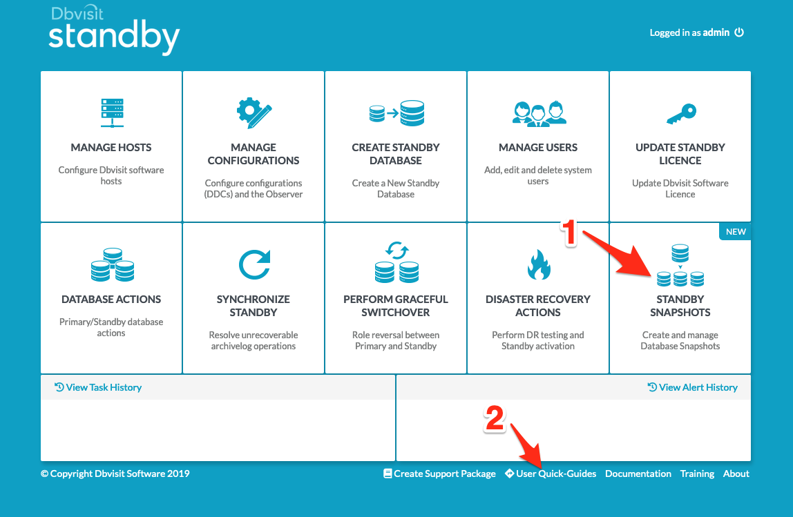 Dbvisit Standby Snapshot Option – Dbvisit Support