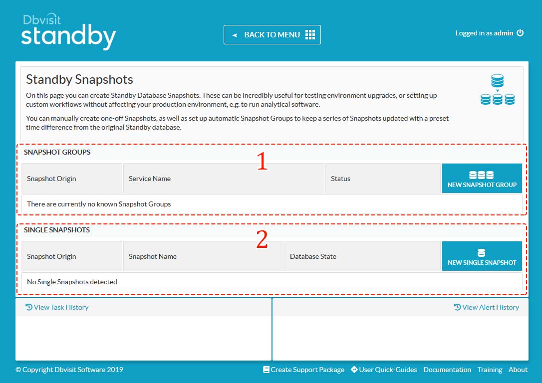 Dbvisit Standby Snapshot Option – Dbvisit Support