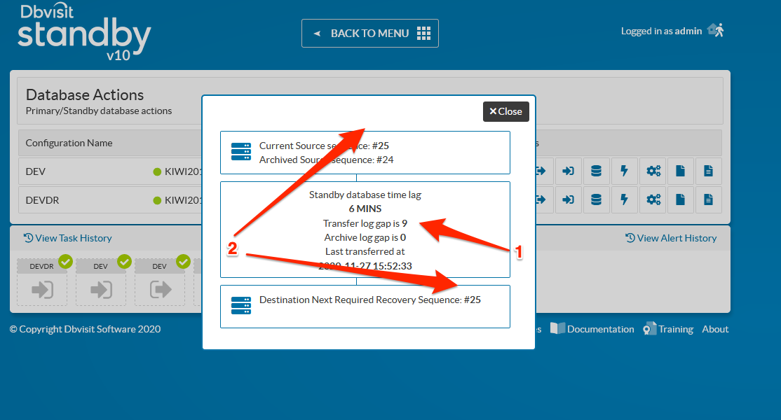 Creating two standby databases on same server – Dbvisit Support