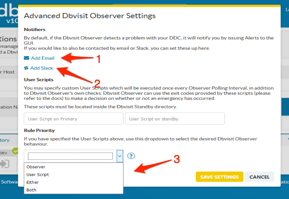 Automatic Failover - Dbvisit Observer – Dbvisit Support