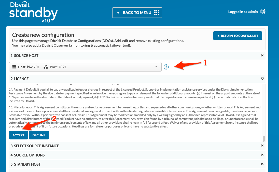 Creating the DDC File – Dbvisit Support