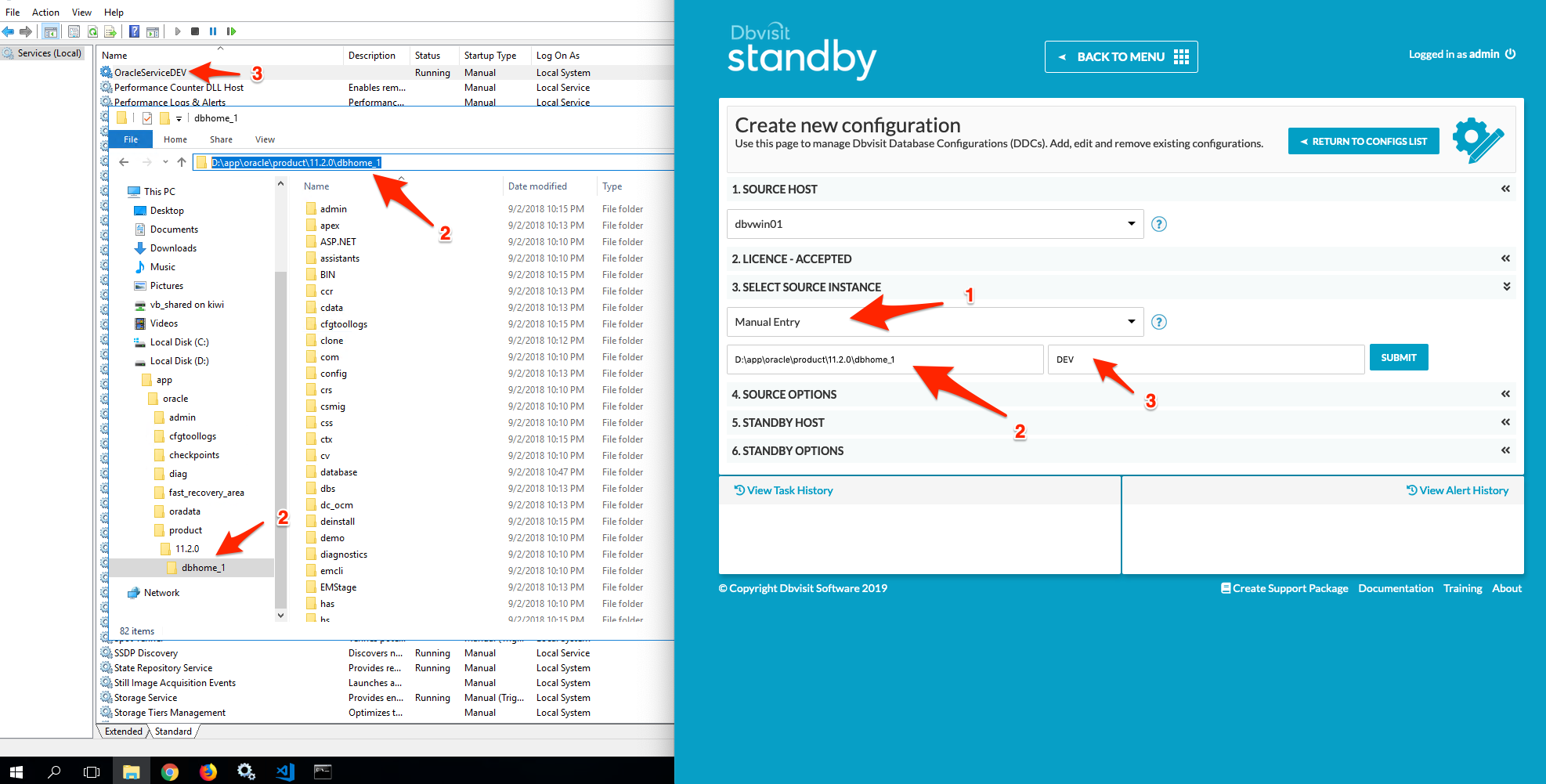 Creating the DDC File – Dbvisit Support