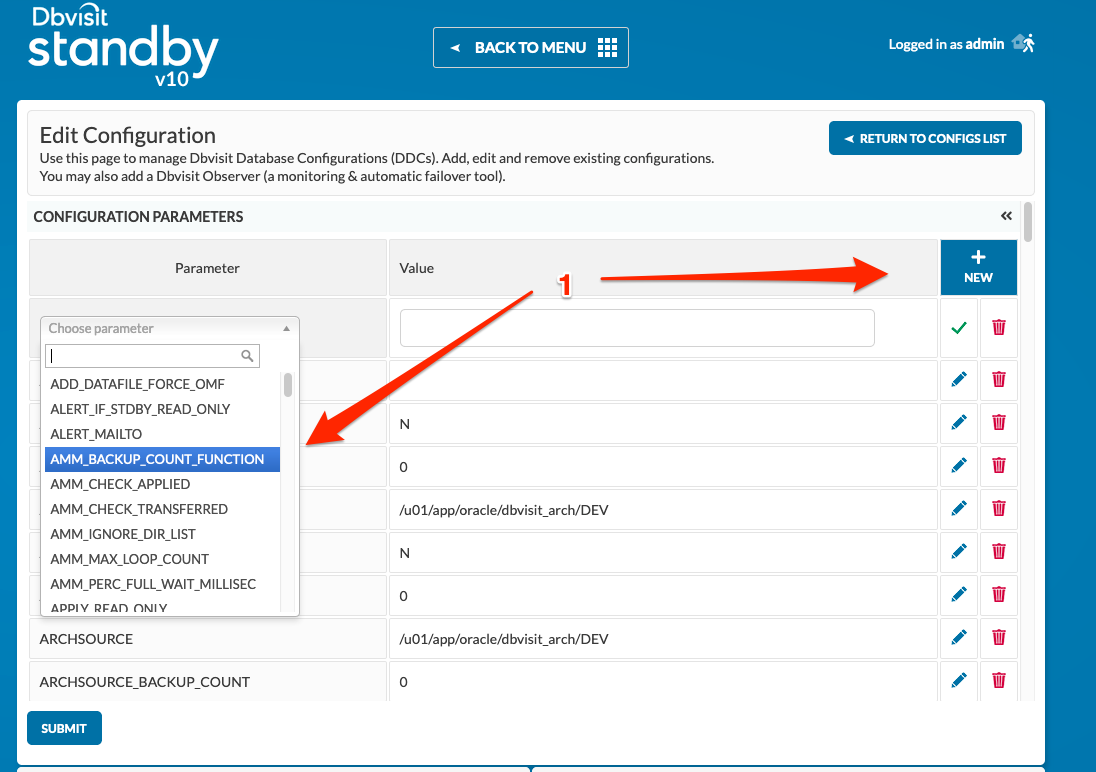 Creating the DDC File – Dbvisit Support