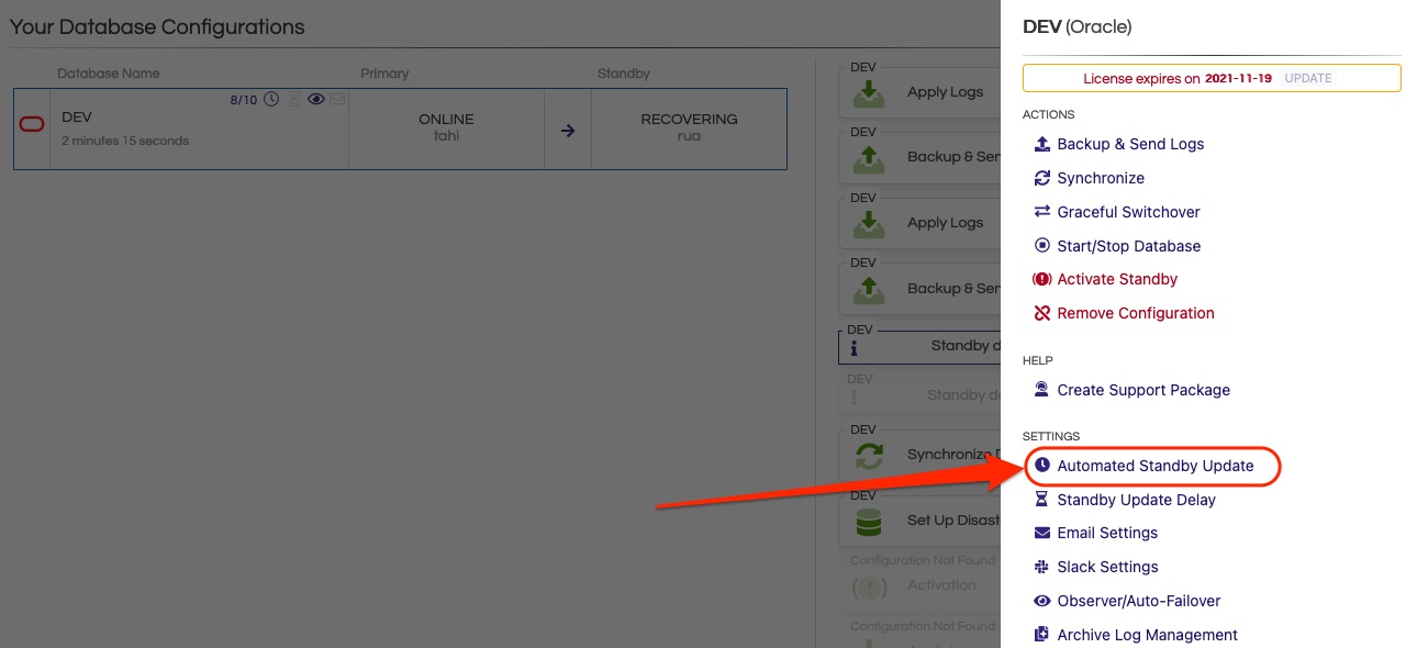 Miscellaneous Oracle Functions – Dbvisit Support