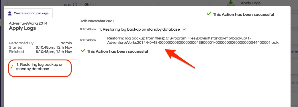 Miscellaneous SQL Server Functions – Dbvisit Support