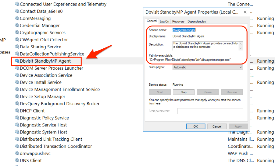 Installing Standby Multiplatform – Dbvisit Support
