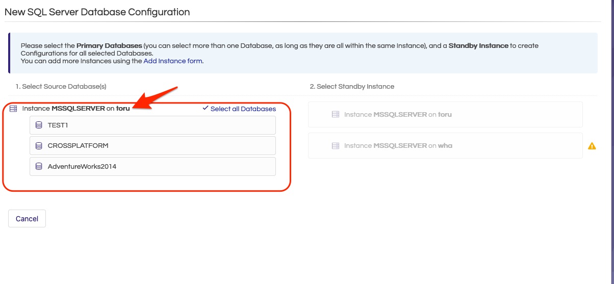 Create SQL Server Configuration – Dbvisit Support